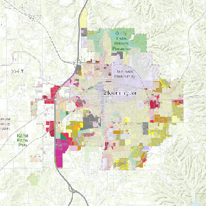 Bloomington zoning map revision process headed towards up-down city ...