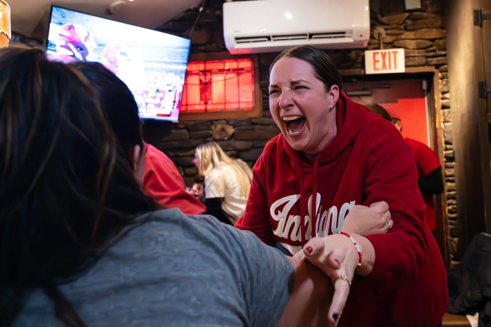 Watching IU win the national football championship: View from inside ...