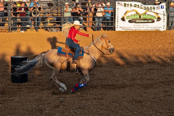 Photos: Monroe County Fair rodeo, from mutton busting to barrel racing
